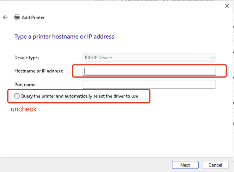 How to Manually Add Printer to Computer with Hostname (Windows) – Xiiaozet